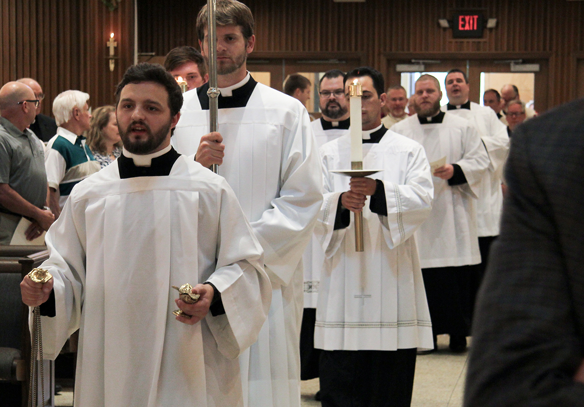 Seminarians At Mass Front Page | Our Lady of Lourdes