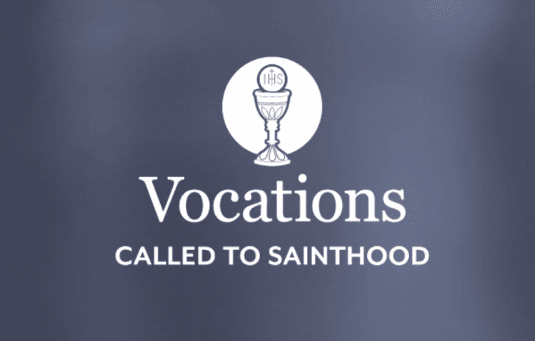 Vocations Logo | Our Lady of Lourdes